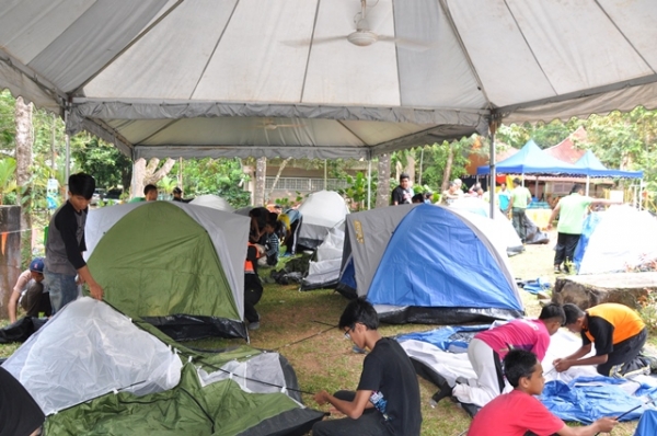 Berkhemah @ Glamping - Institut Penyelidikan Perhutanan Malaysia